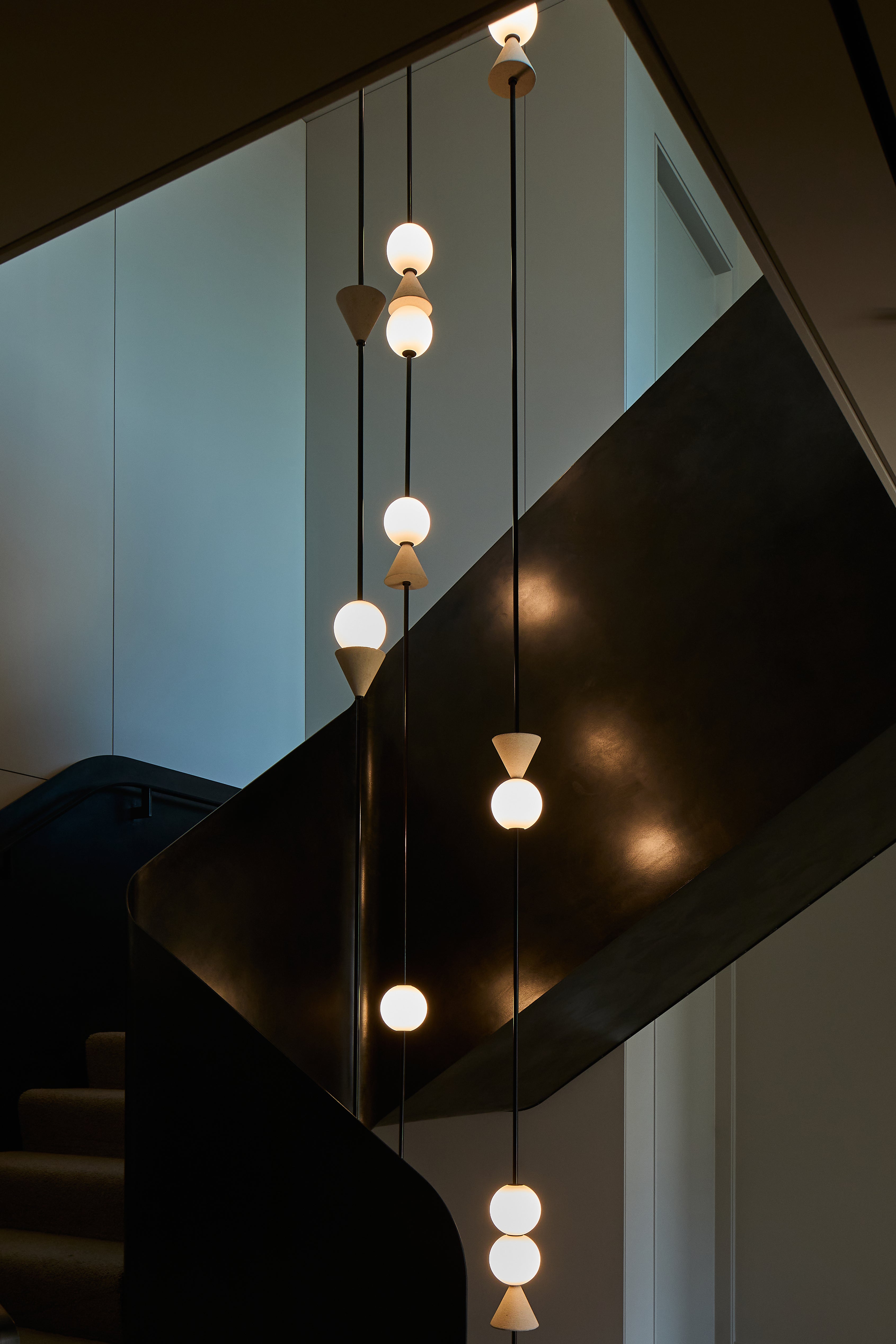 Project Feature: A 5-Metre Code Cascade Pendant – Nightworks Studio